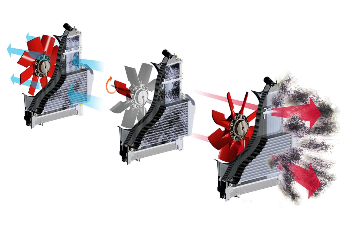 Optimizing cooling and air flow with Cleanfix Reversible Fans - recovery