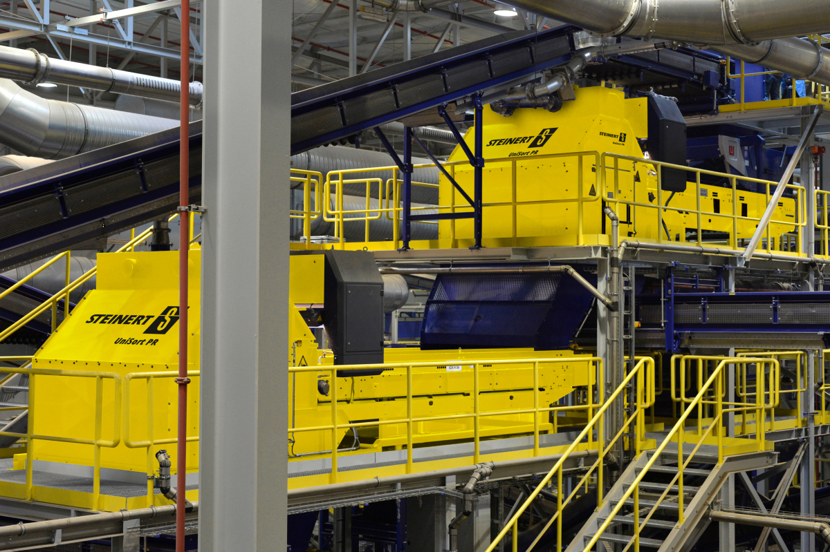 Steinert Optimize Sorting And Recycling Rates Using High Tech Facilities Recovery