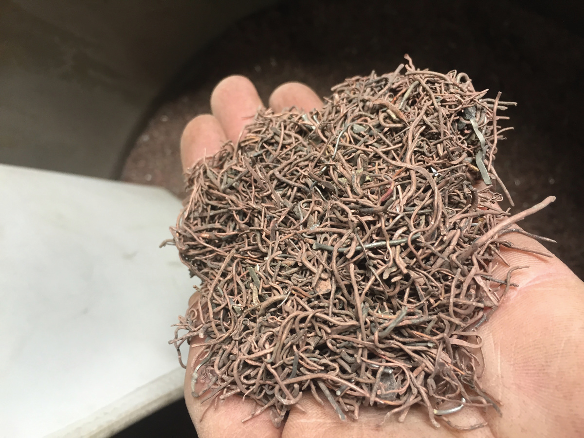 JÖST: recovery of non-ferrous metals in the processing of shredded cars ...