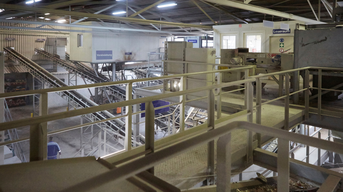 Glass Recycling Plant