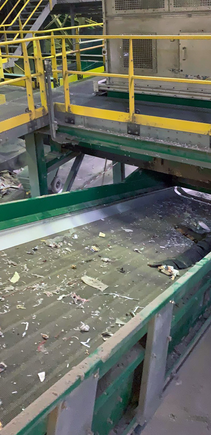 New PU conveyor belts for recycling applications - recovery