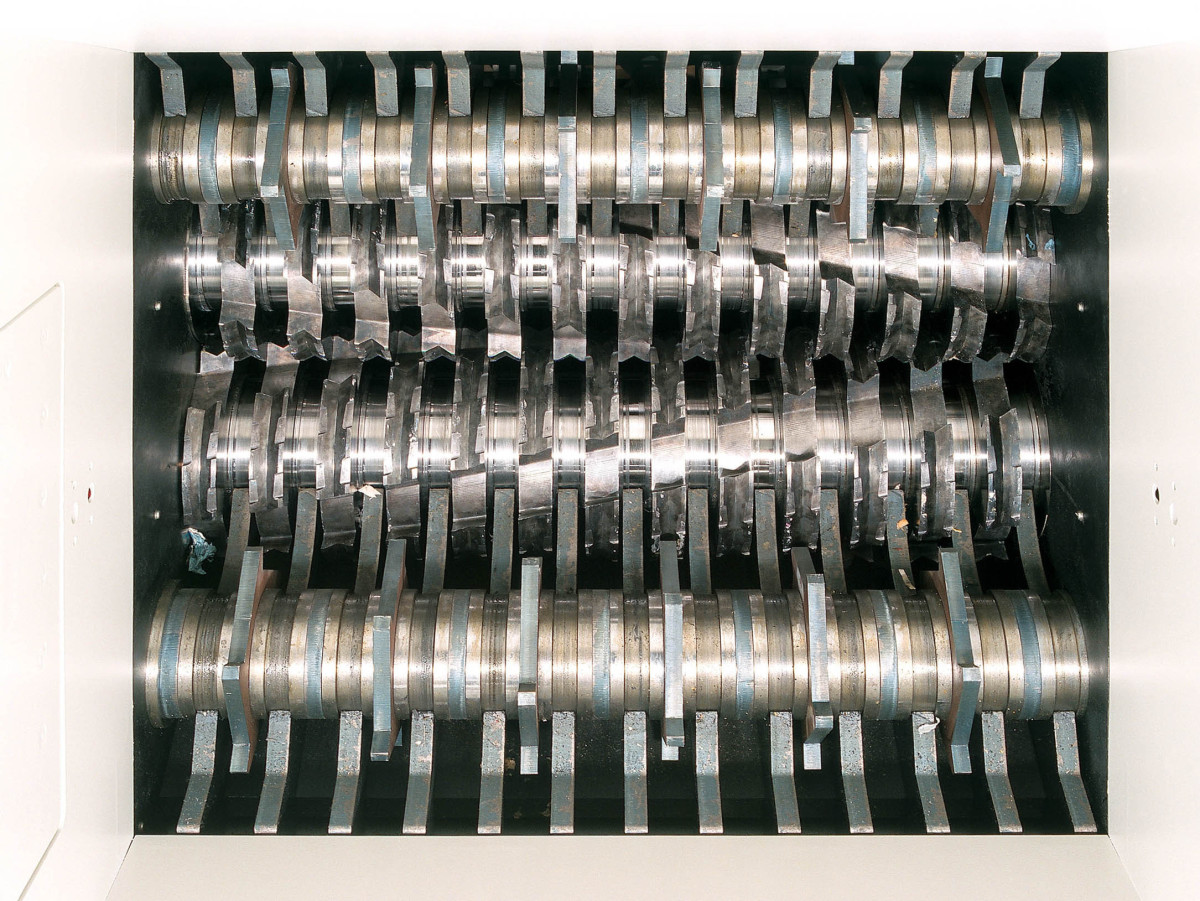 Large-volume document shredders dispose of sensitive data waste - recovery