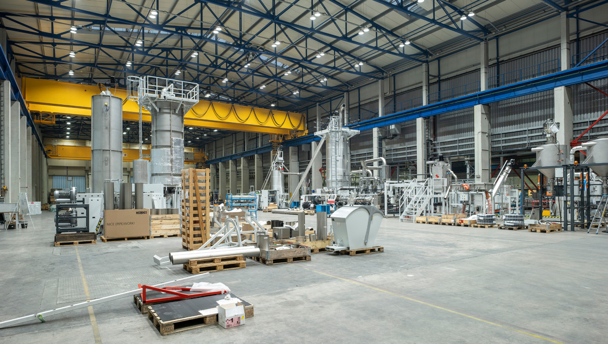 Production capacity for plastics recycling systems doubled - recovery