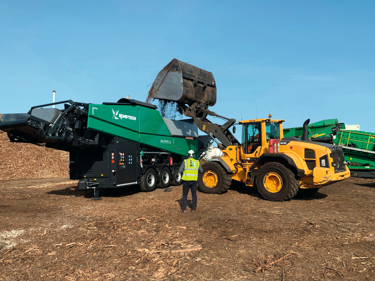British forest products specialist screens with Multistar - recovery