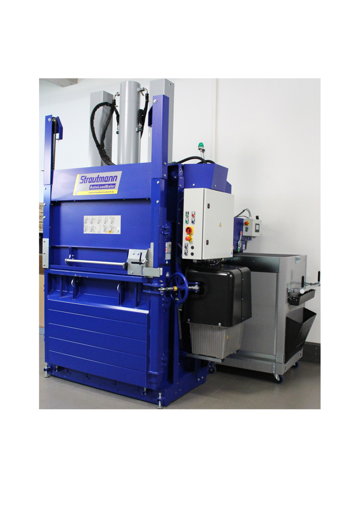 AutoLoadBaler with integrated collection system - recovery