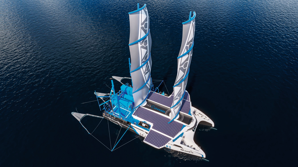 Innovative cleaning ship frees the sea from plastic waste - recovery ...