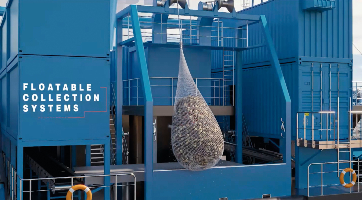 Innovative cleaning ship frees the sea from plastic waste - recovery ...