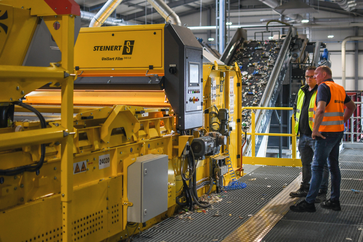 STEINERT sorting machines for post-consumer packaging materials ...