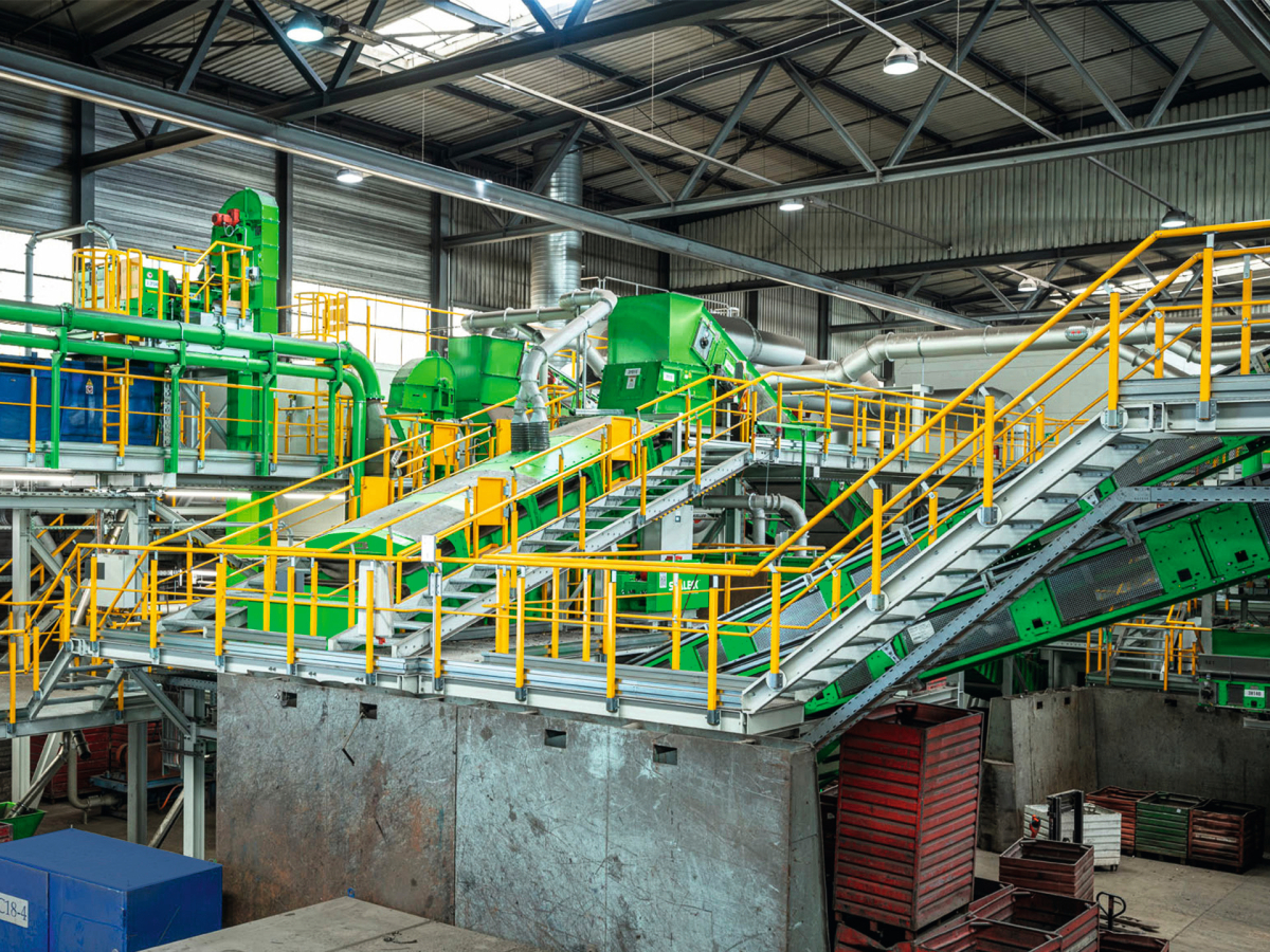 Switzerland’s largest electronic waste sorting plant - recovery ...