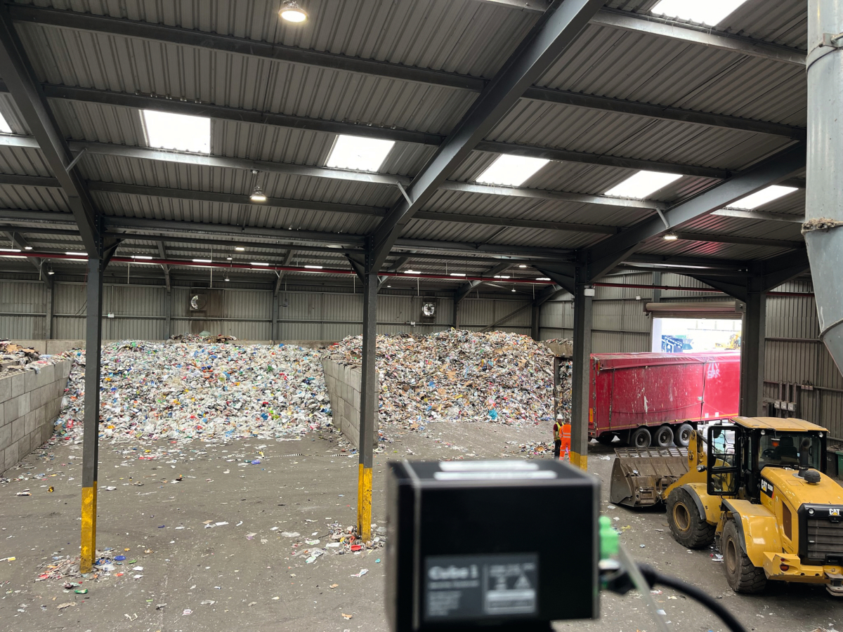 Accurately calculation of CO2 tax for waste incineration with 3D LiDAR ...