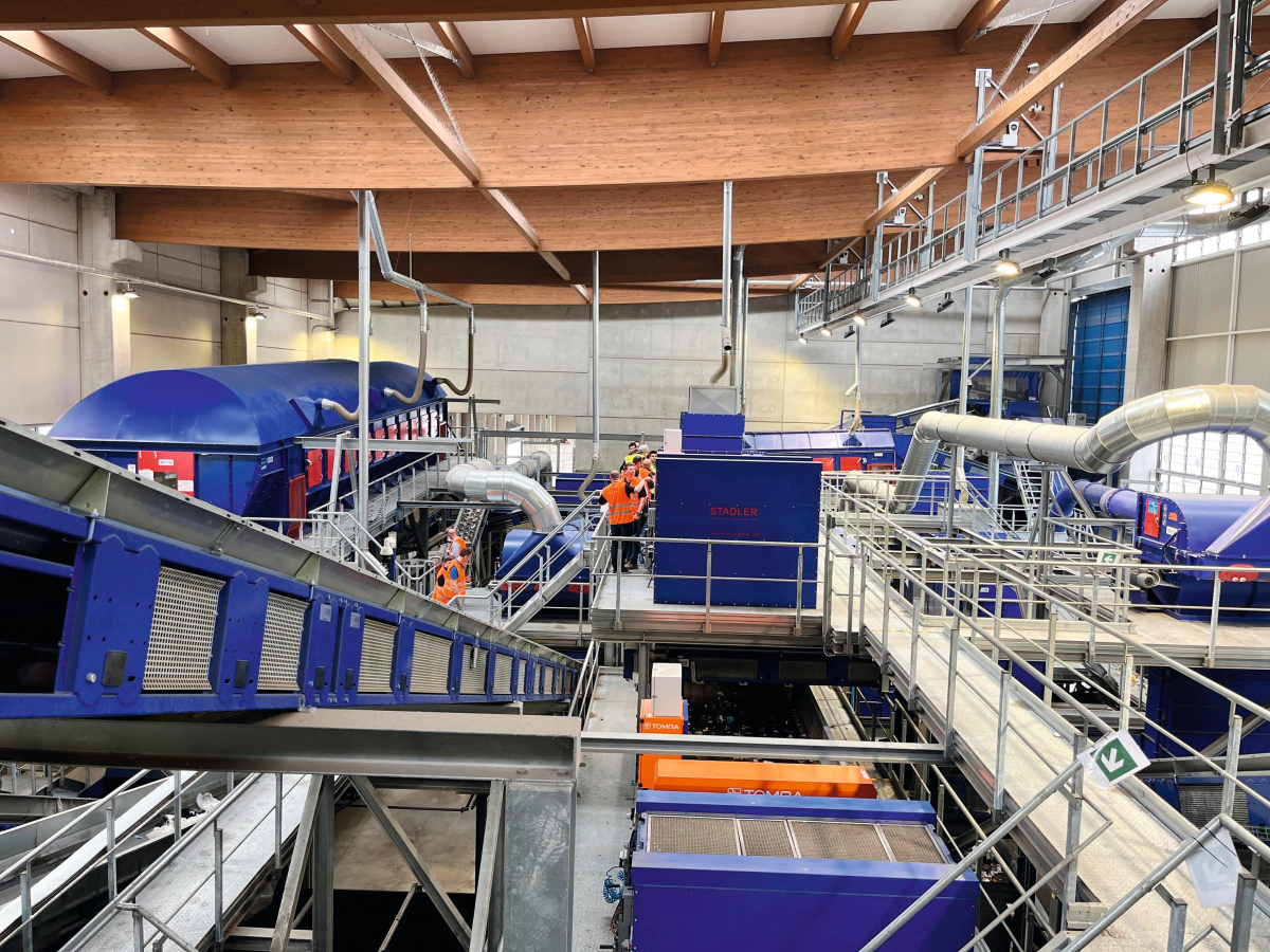 The innovative sorting plant designed by STADLER closes the plastic ...