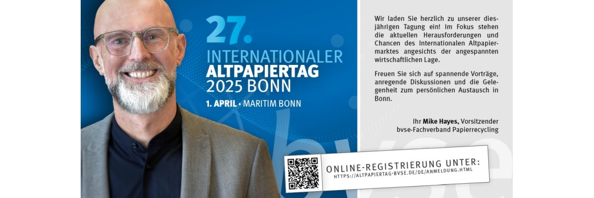 27th International Recovered Paper Conference 2025: Branch meeting in ...